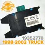 Rebuilt 19352770 Passlock Module 98-02 Chevy Express VAN GMC Savana ...